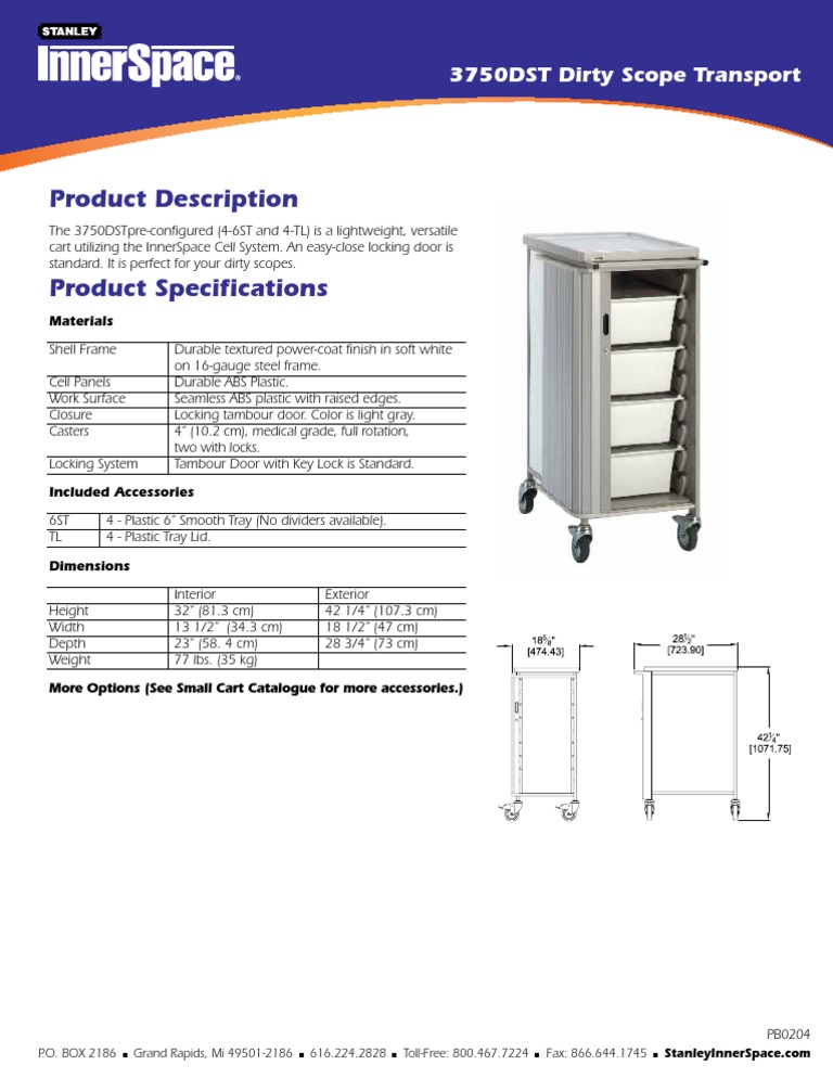 3750DST Dirty Scope Transport | PDF