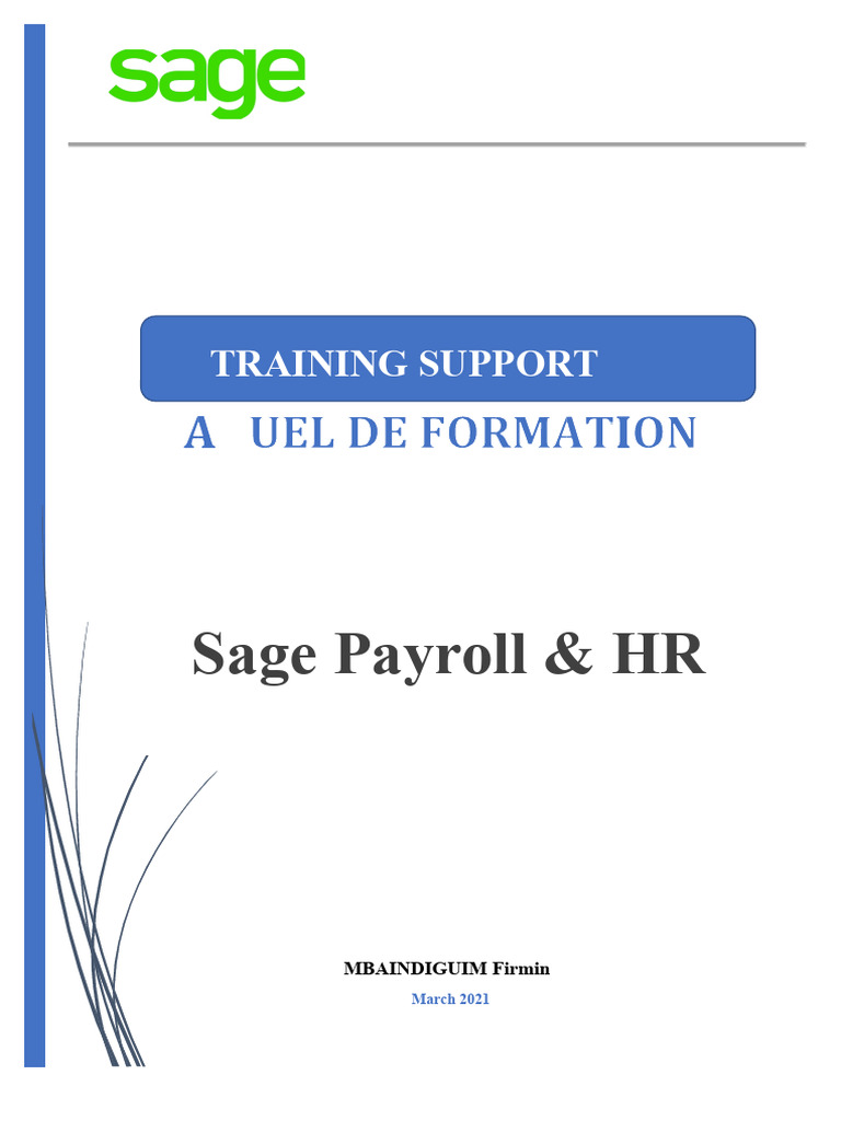 Sage Payroll User Manual V1.10.2 | PDF | Payroll | Paycheck