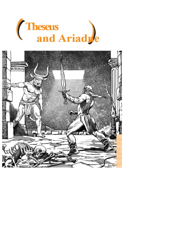 Theseus and Ariadne | PDF | Minotaur | Theseus