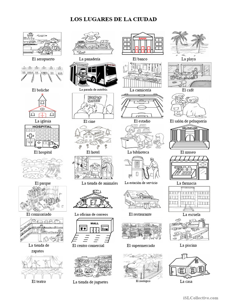 Lugares Clave en la Ciudad | PDF