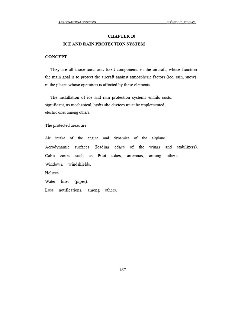 Chapter 10 Protection Against Ice and Rain | PDF | Ice | Liquids