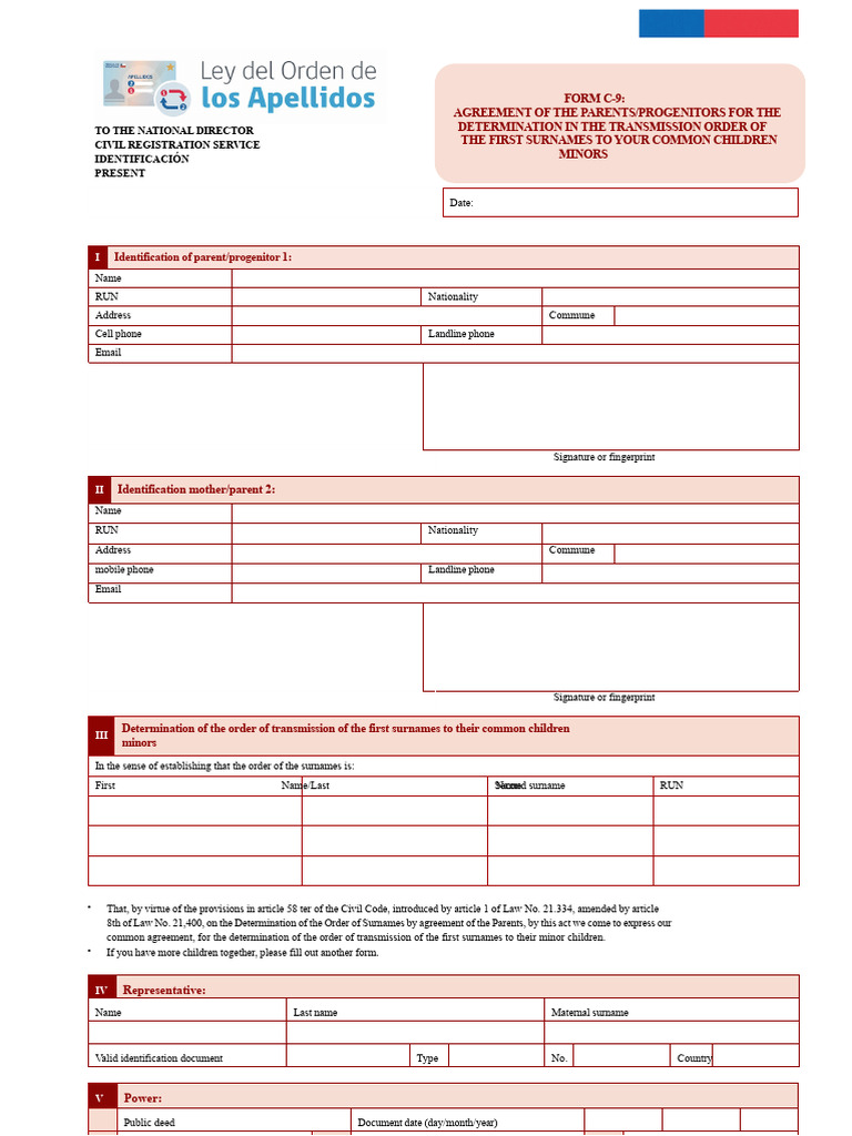 Form C 9 | PDF | Identity Document | Birth Certificate