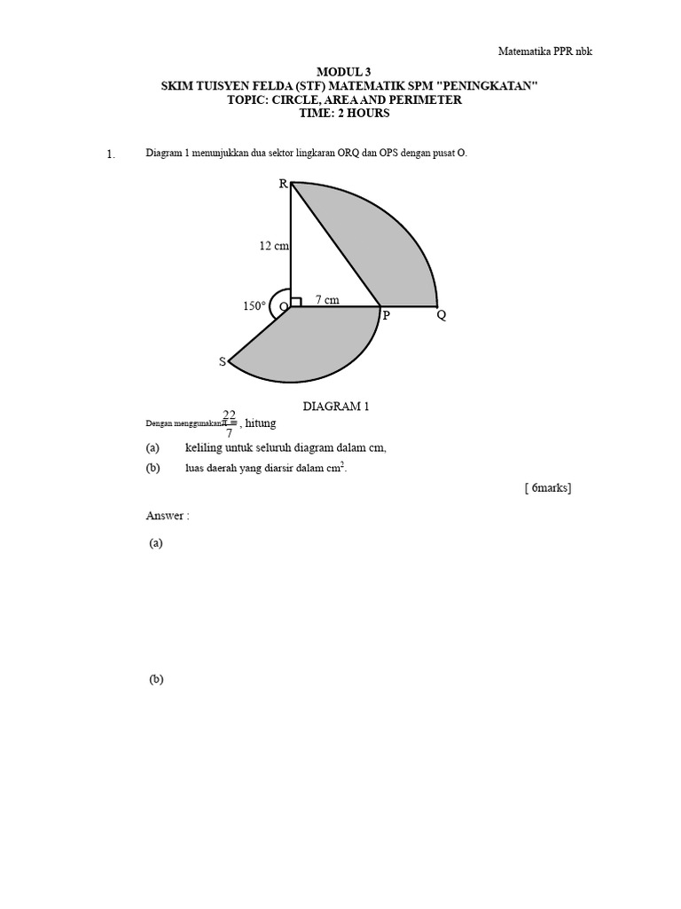Luas dan Keliling Lingkaran | PDF