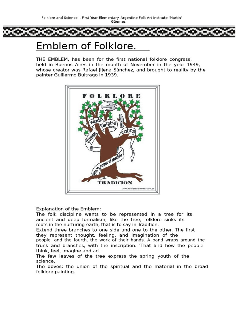 Folklore and Science I | PDF | Dances | Folklore