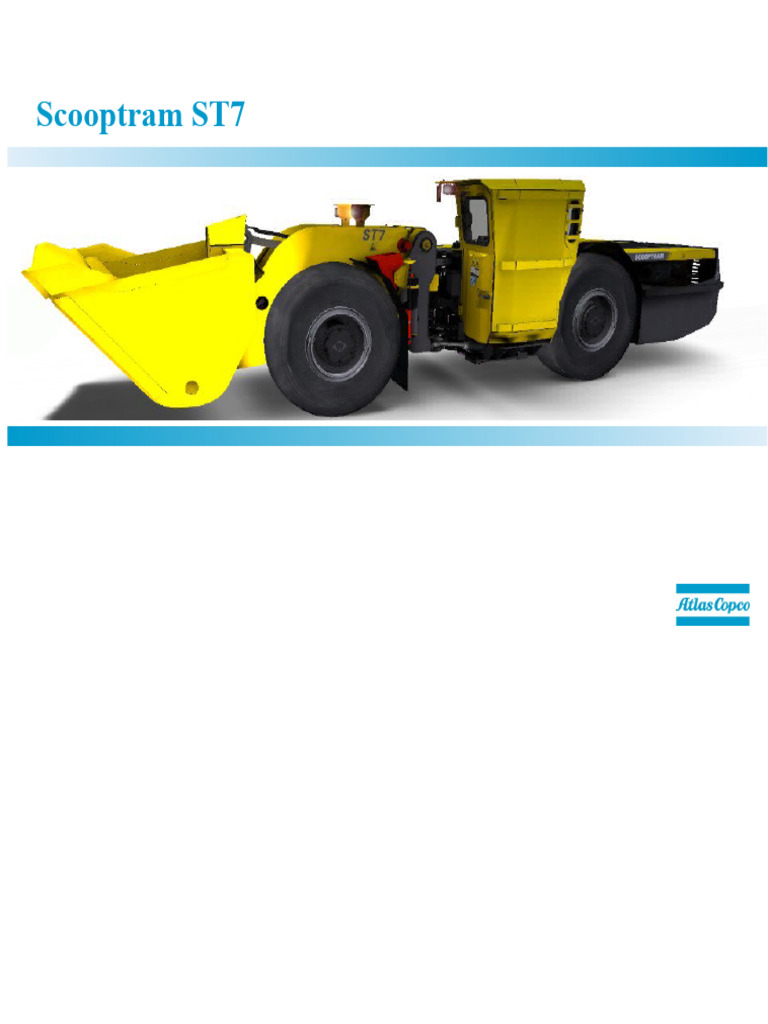 Scooptram ST7 Operator Course | PDF | Valve | Pump