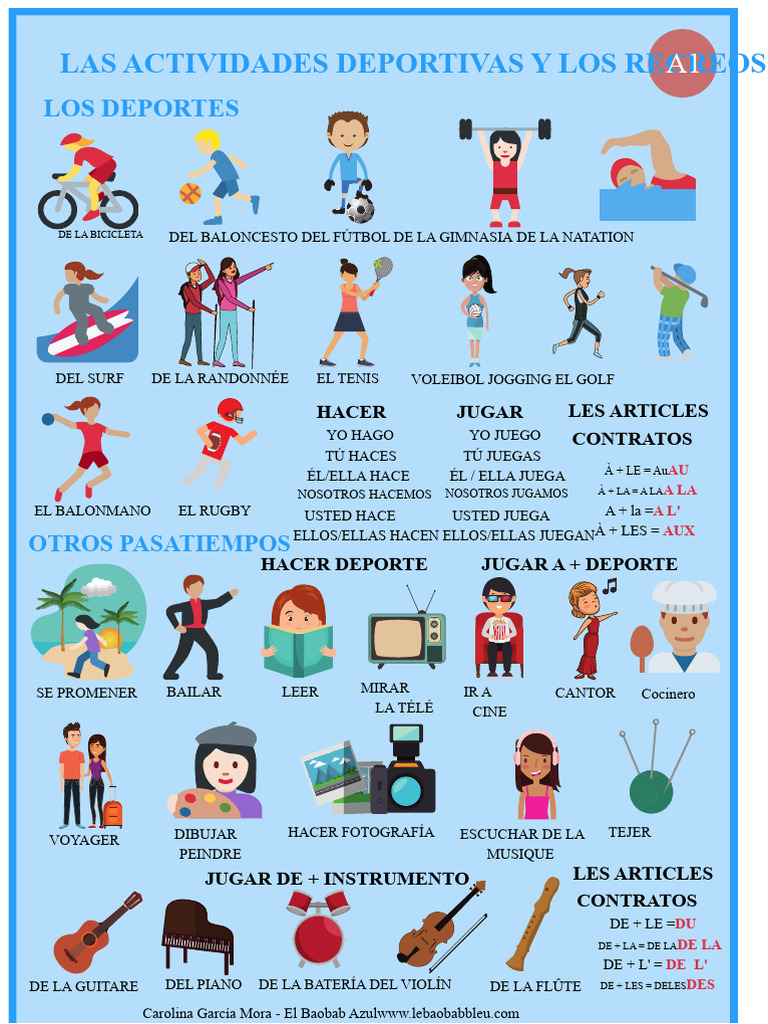 Actividades Deportivas y Pasatiempos | PDF