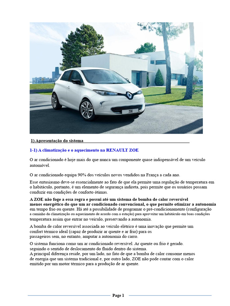 Renault Zoe Ausstattungsvarianten Pdf
