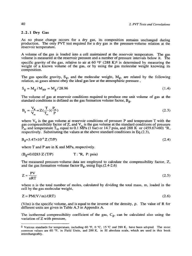 PVT and Phase Behaviour of Petroleum Res-trang-2-Trang-2 | PDF | Gases ...