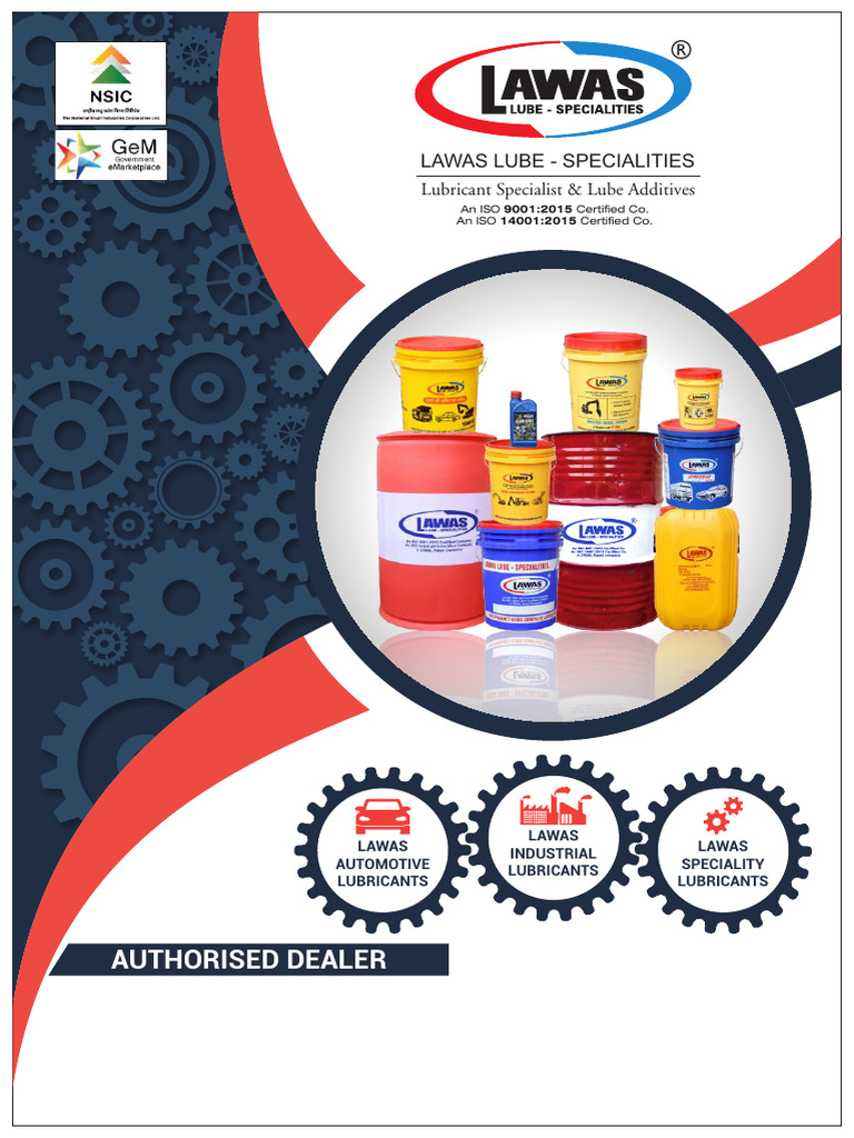 Lawas Lube: Automotive & Industrial Lubricants | PDF | Lubricant ...