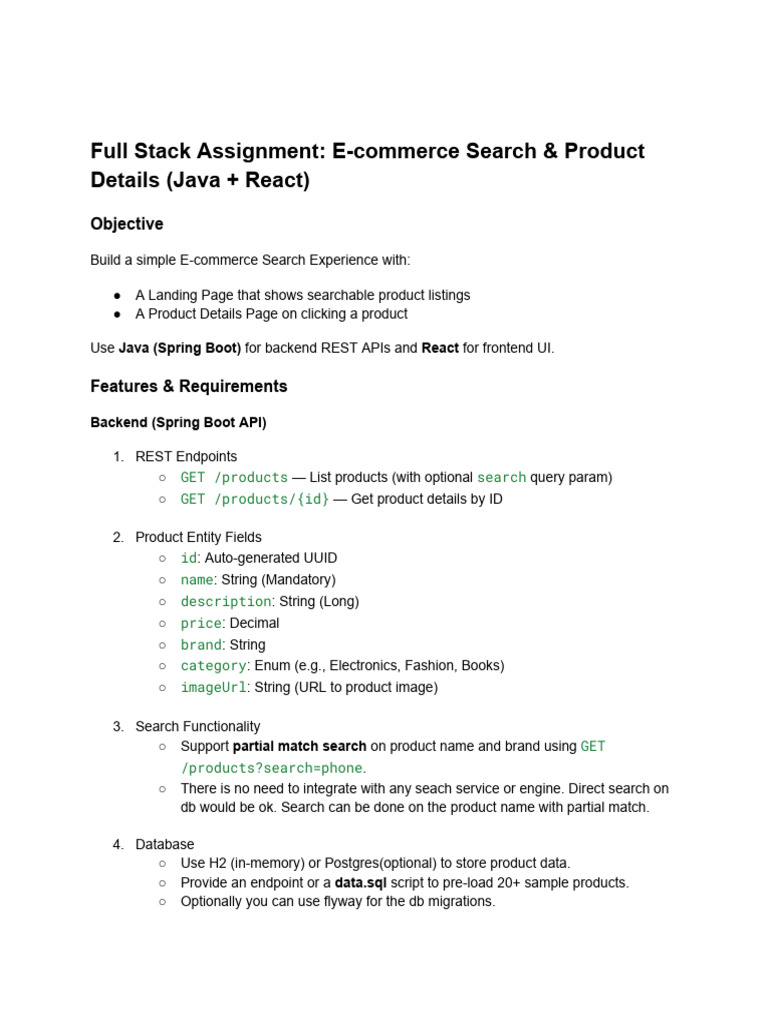 Full Stack Assignment-May2025 | PDF | Software | Computing