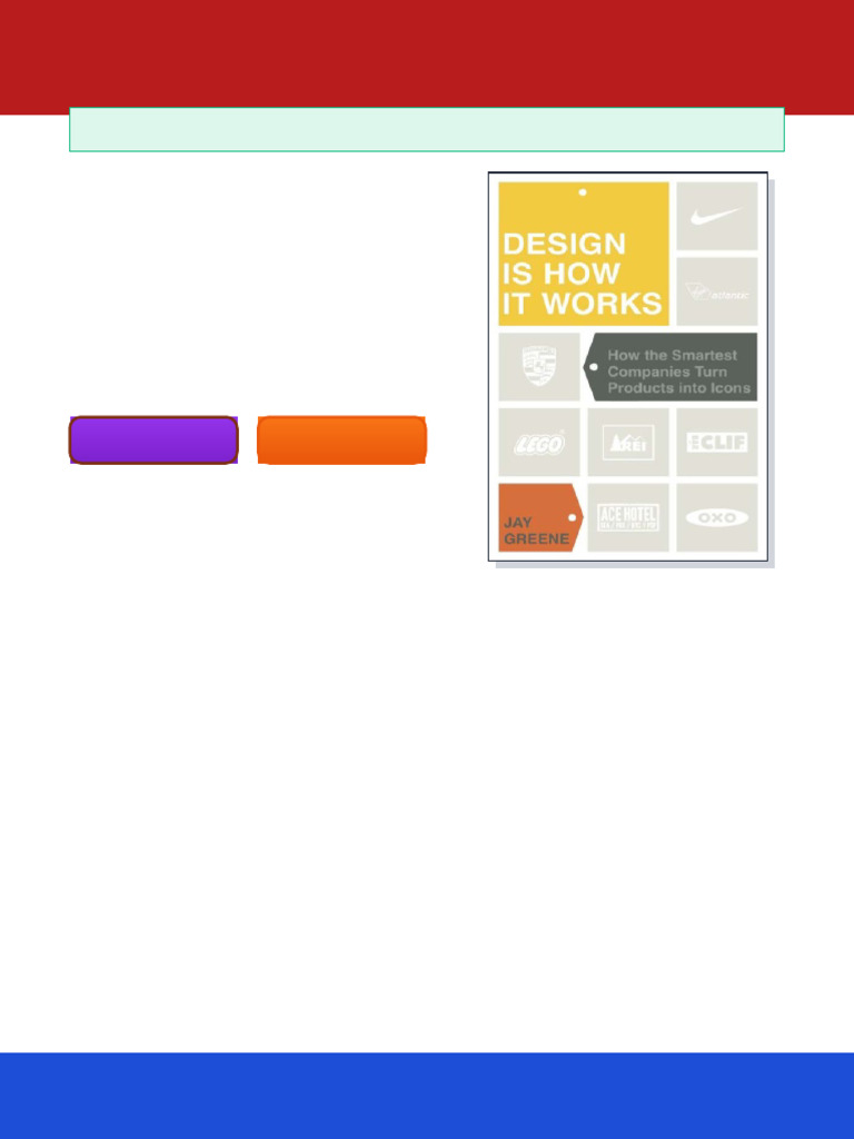 Design Is How It Works Jay Greene Updated Edition | PDF | Methodology ...
