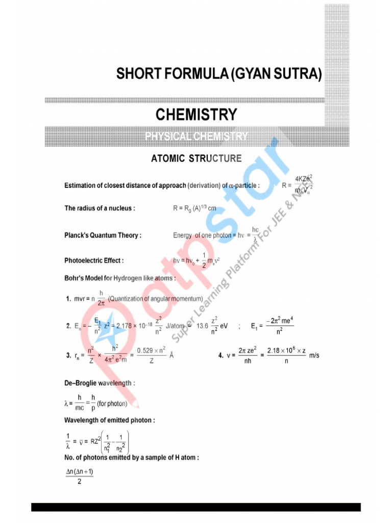 Chem Formula | PDF