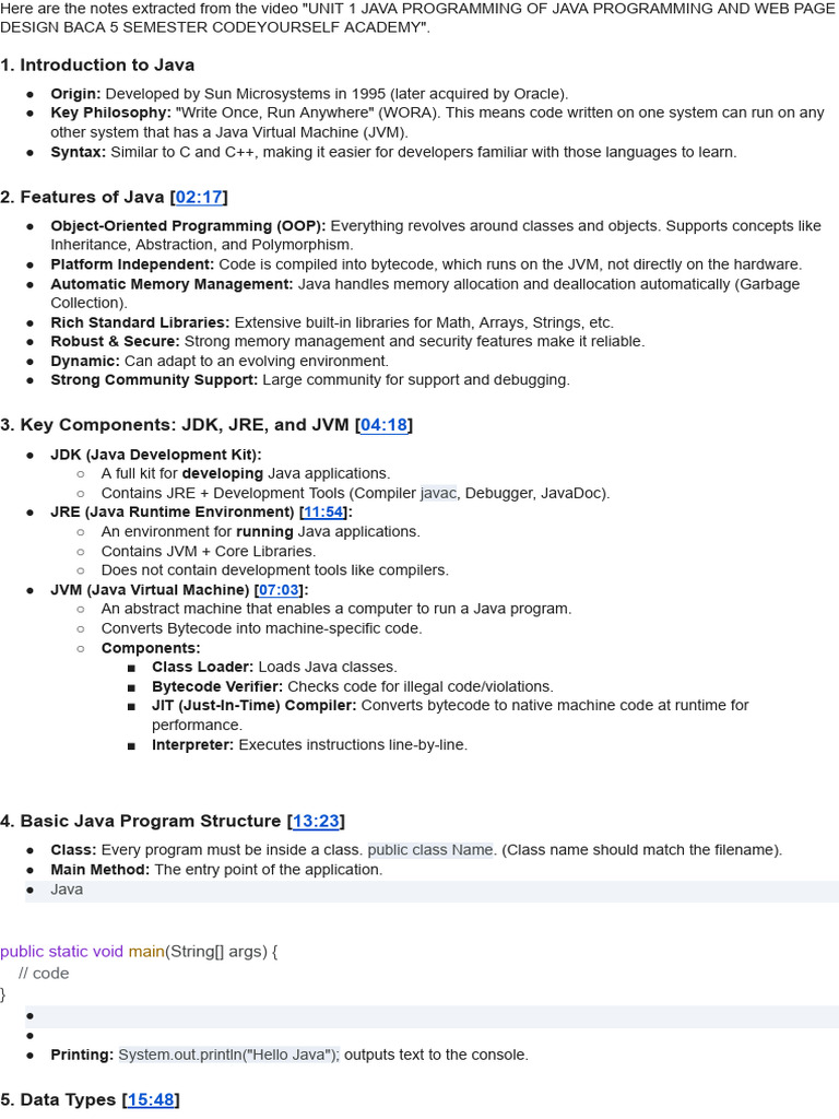 Sab Kuch Jinta Pada Hai | PDF | Java Virtual Machine | Java (Software ...
