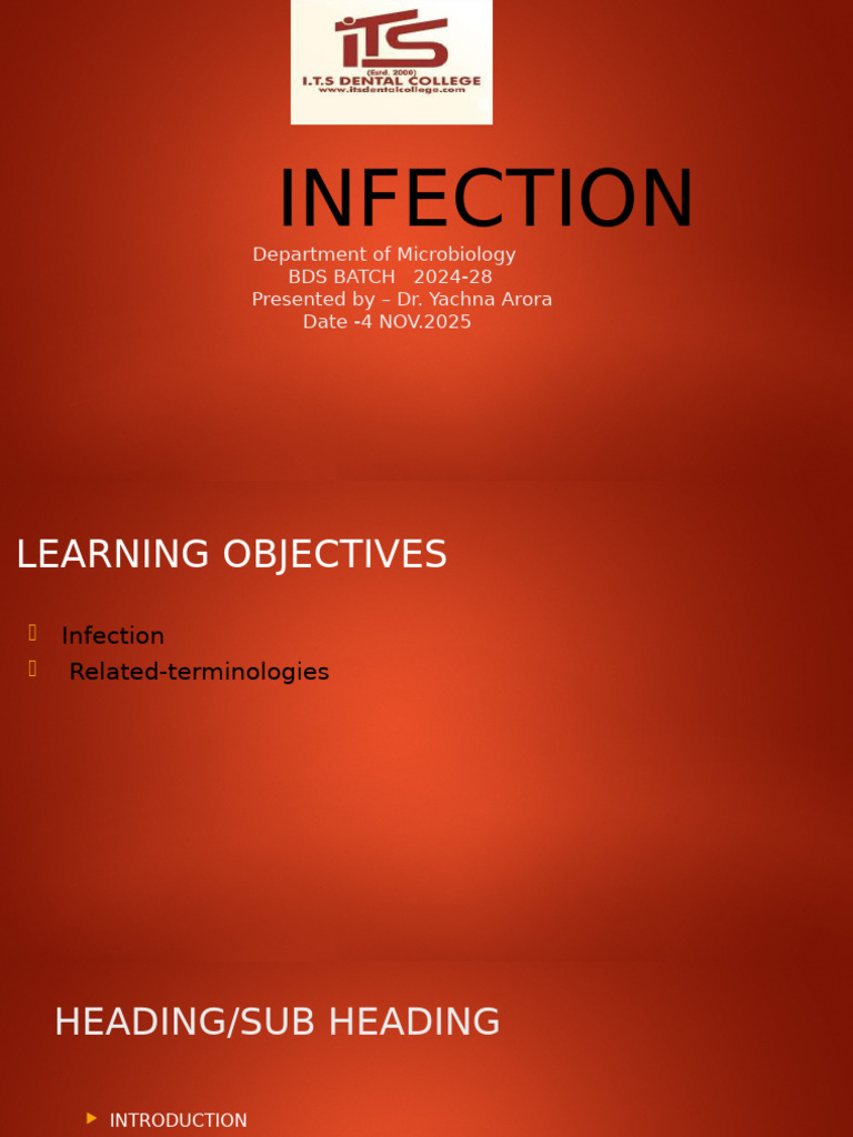 Infection | PDF | Infection | Pathogen