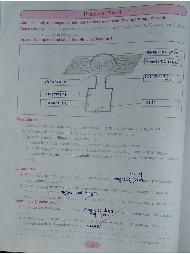 Science 1 Practicals | PDF