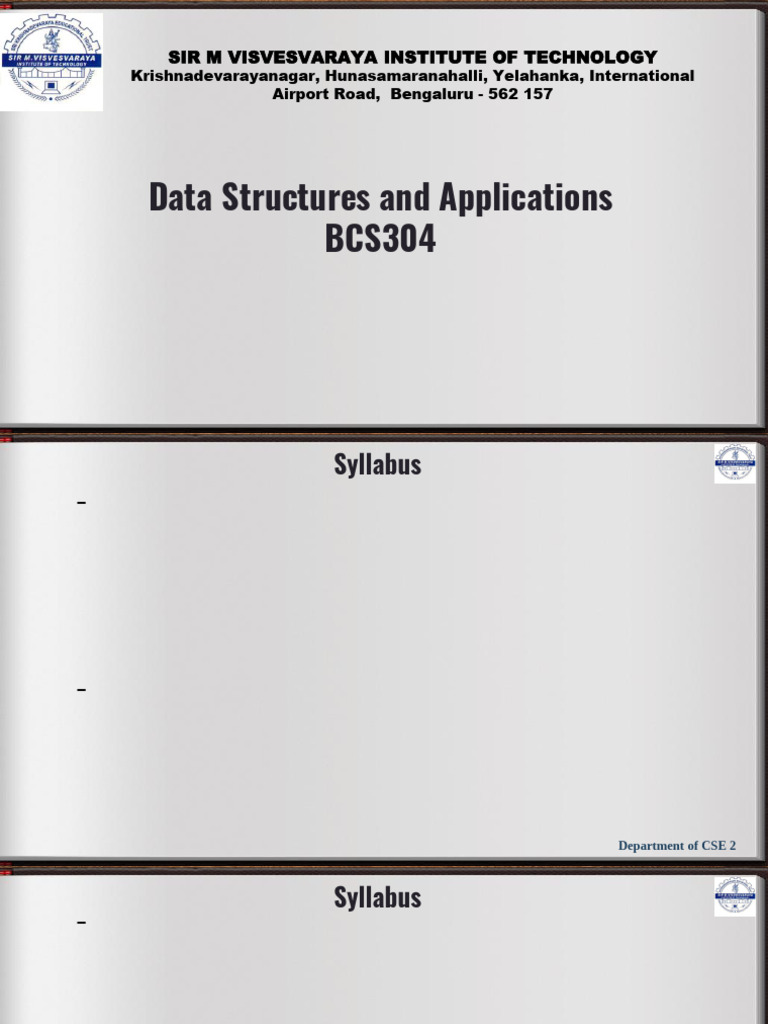 BCS304 Module 1 | PDF | Pointer (Computer Programming) | Variable ...