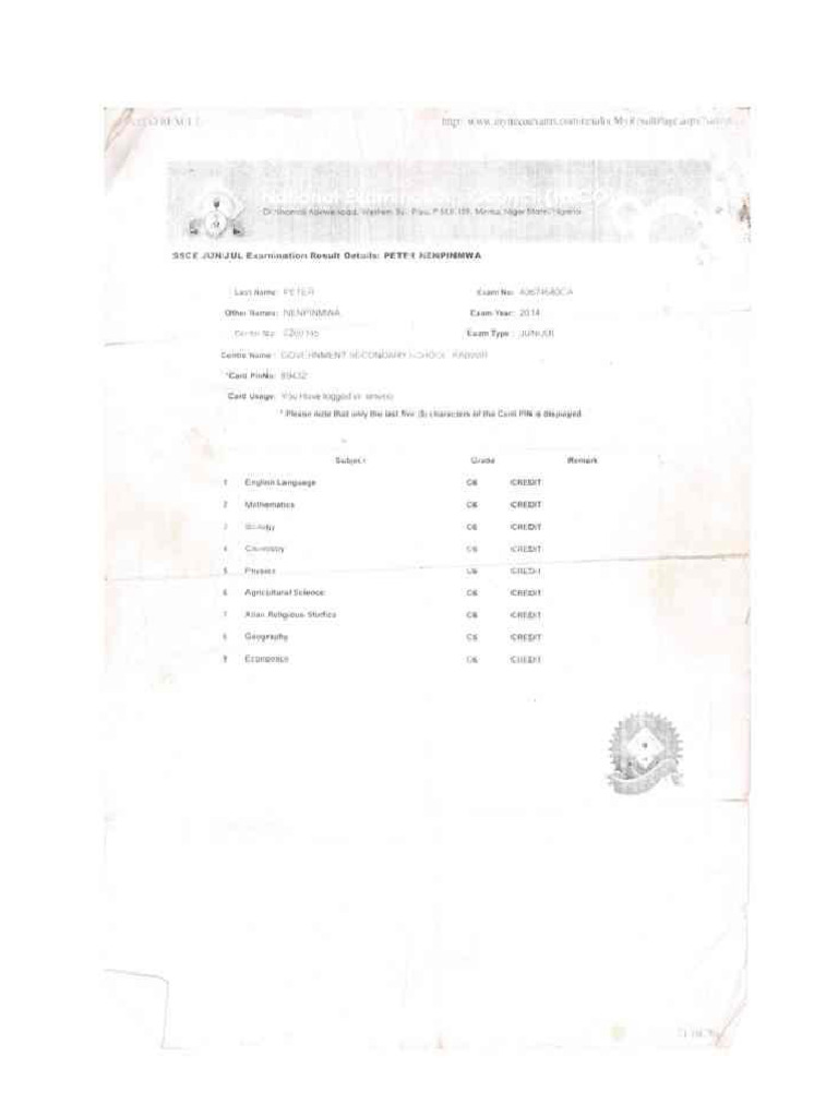 WAEC | PDF