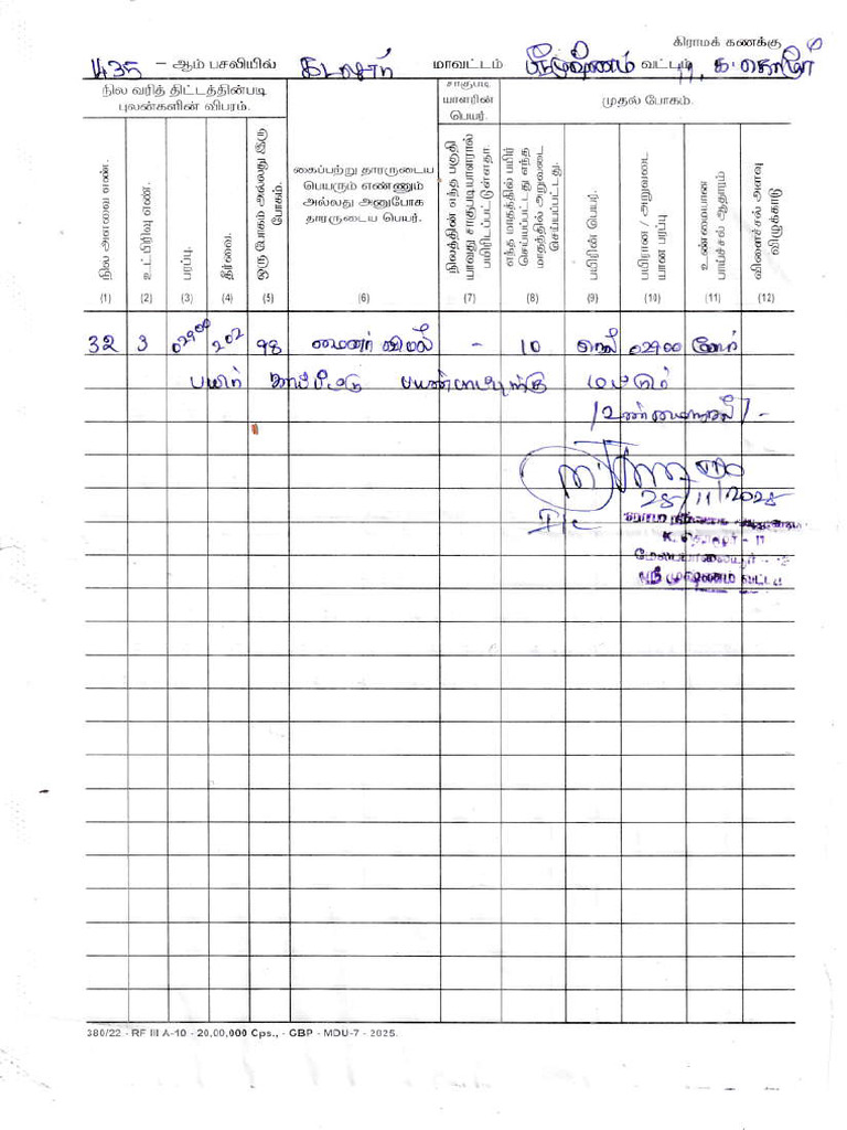 Adangal 20251130 0001 | PDF