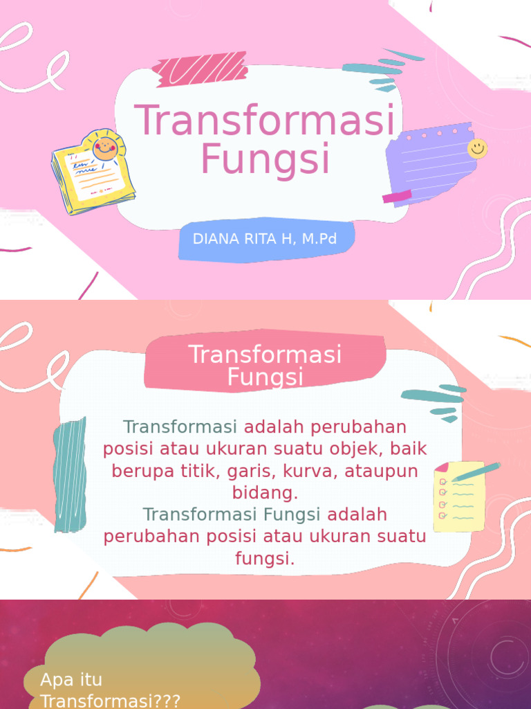 Transformasi Fungsi Ok | PDF