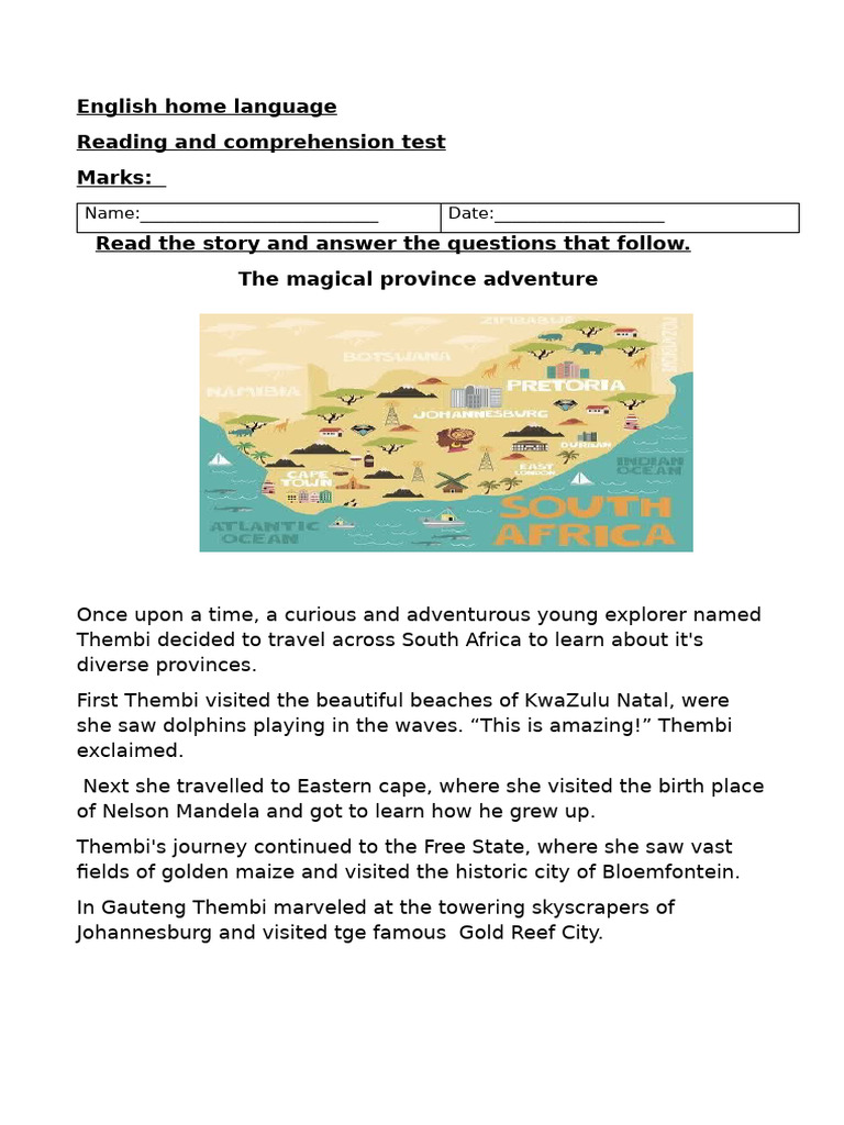 Eng Story Week 1 T4 | PDF