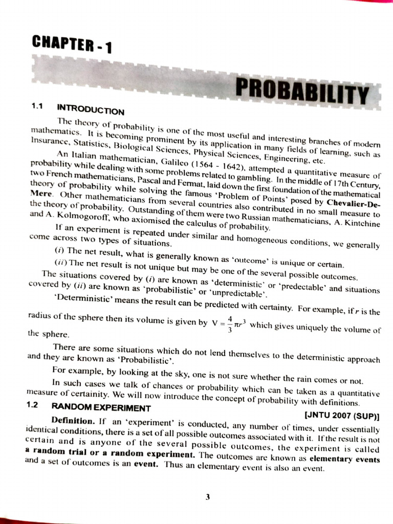 Maths Unit 1 | PDF