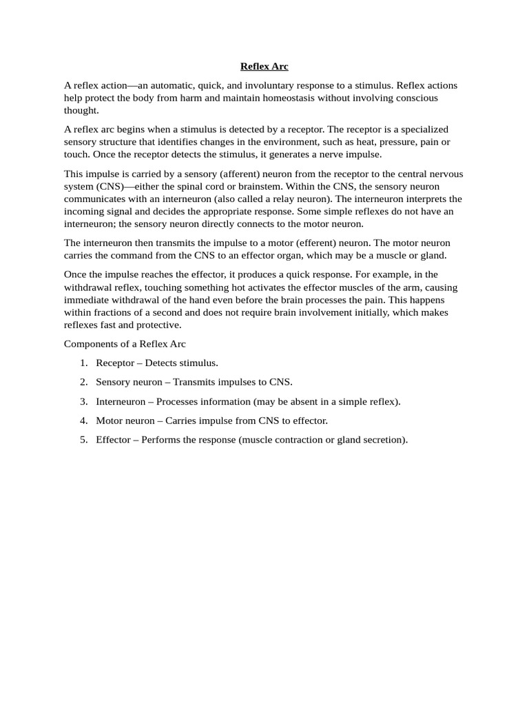 Physiology Project | PDF