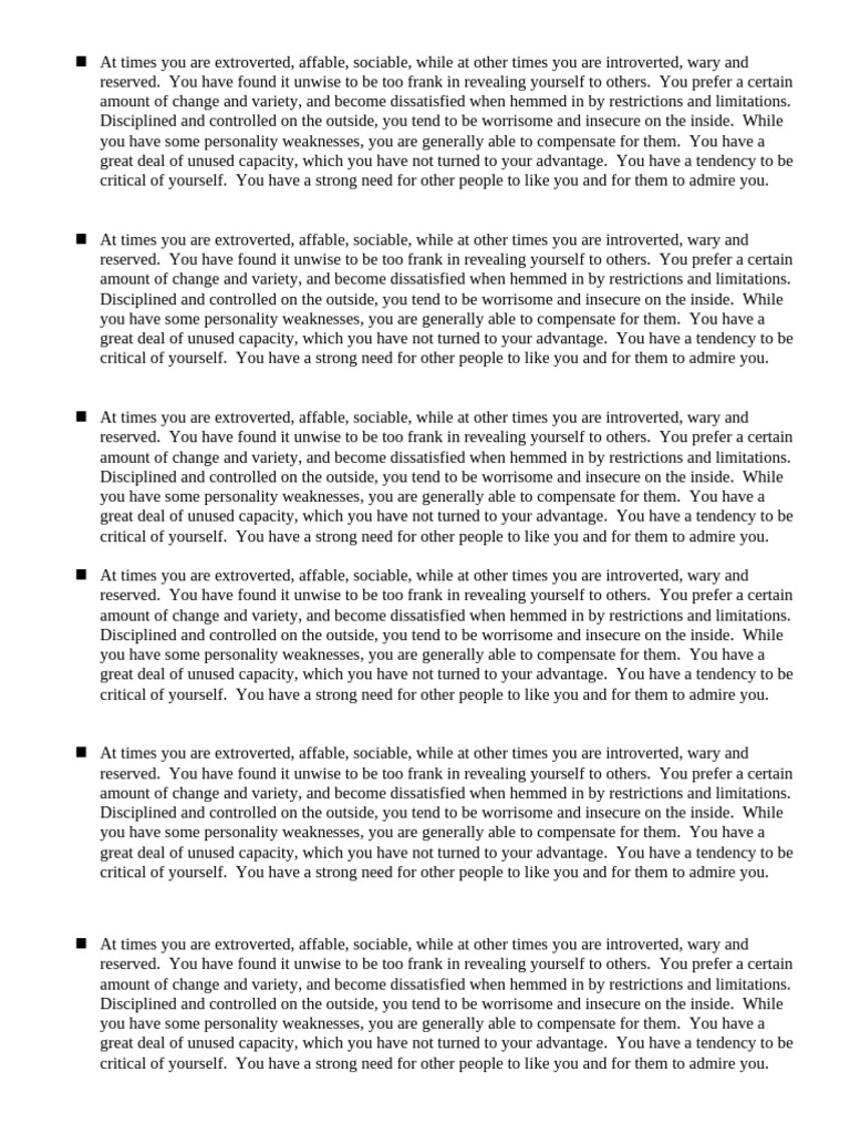 Astrology vs. Scientific Thinking | PDF | Extraversion And Introversion | Psychology