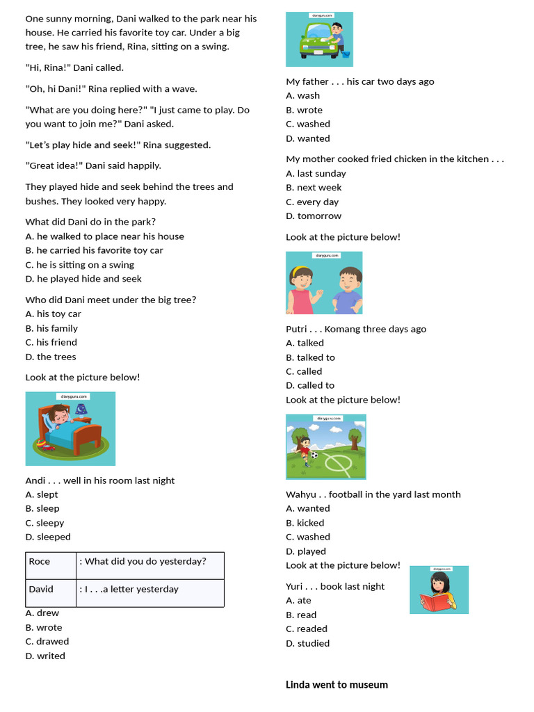 Bahasa Inggris kelas 6 | PDF