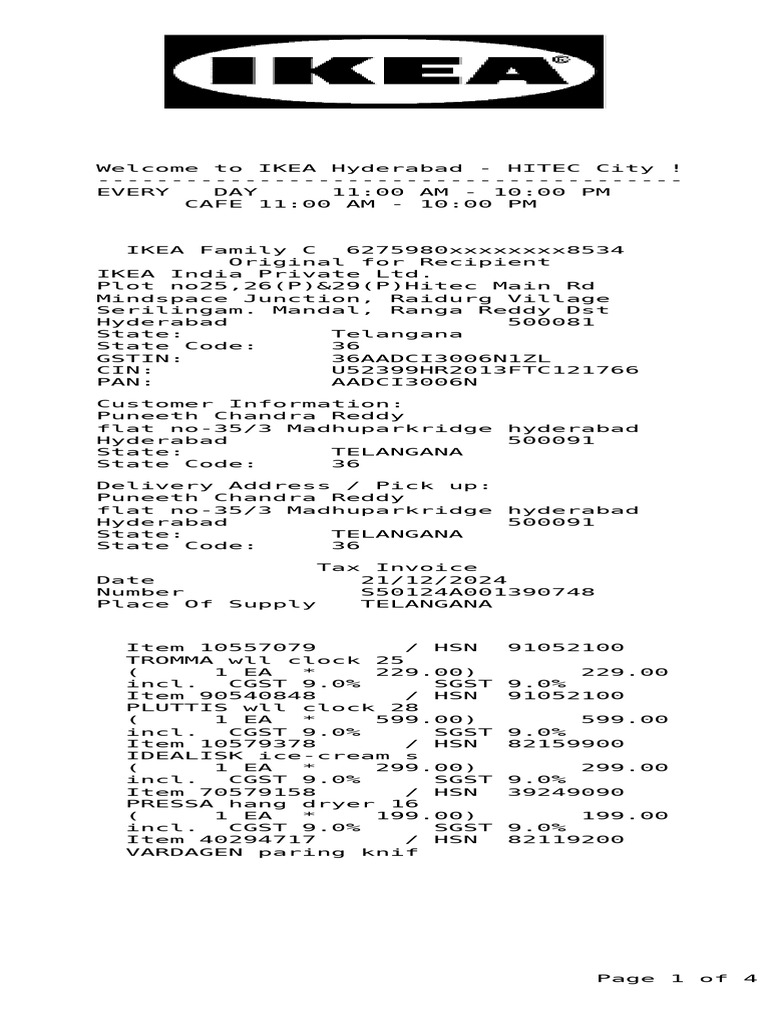 Sales Invoice20241221005010060144 | PDF | Government Of India | Trade