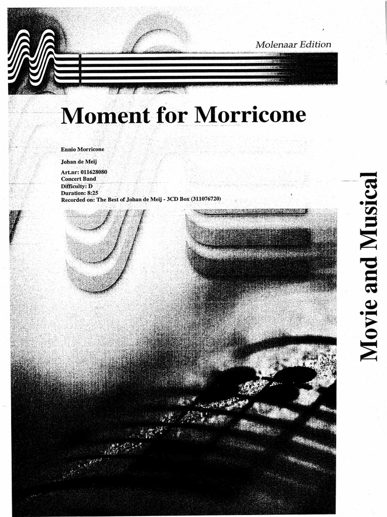 Moment For Morricone. Guion (Versión de 1996) | PDF