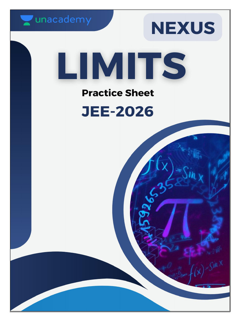 Limits PracticeSheet. | PDF | Chess | Chess Theory