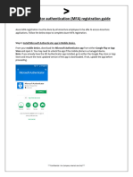 DBRAS Setup Guide for New Starters | PDF | Mobile App | Password