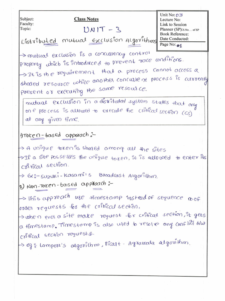 UNIT-3 - DC Class Notes | PDF