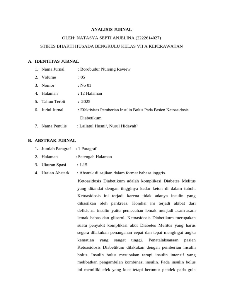 Analisis Jurnal Natasya Septi Anjelina | PDF