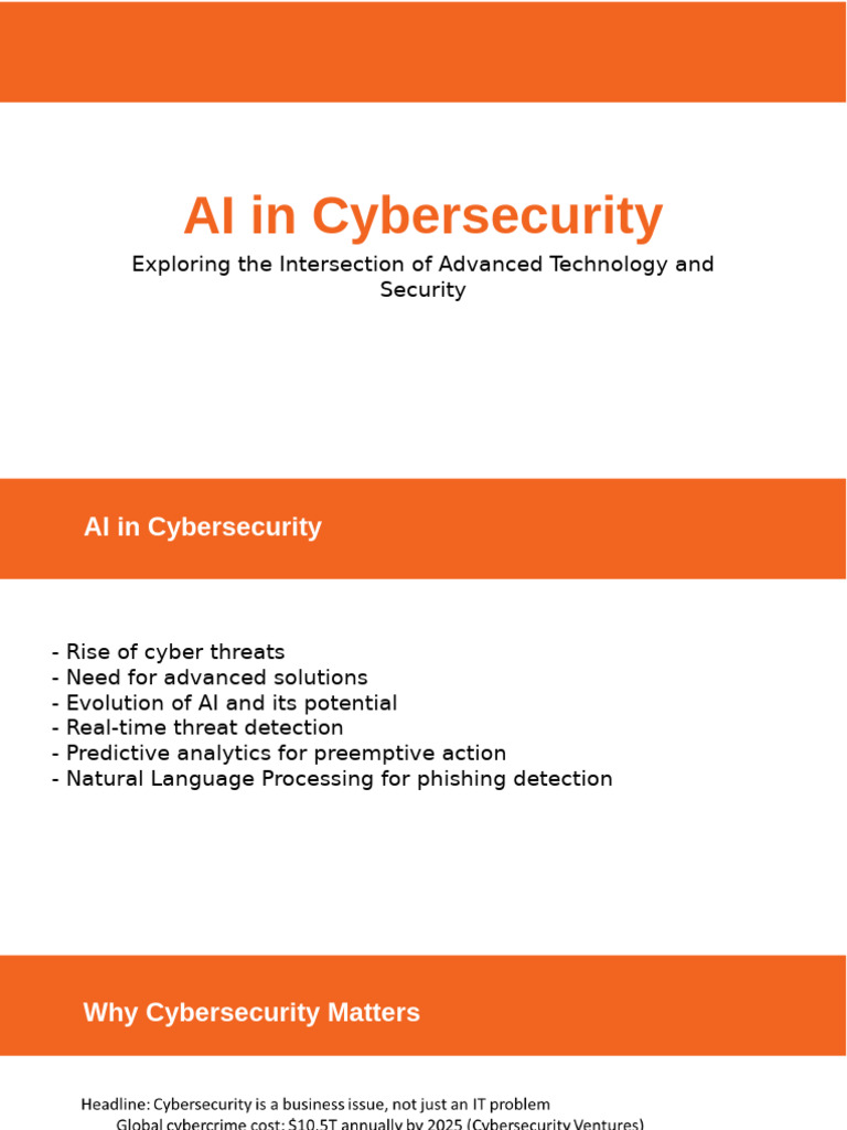 Ai Cybersecurity Pdf Security Computer Security