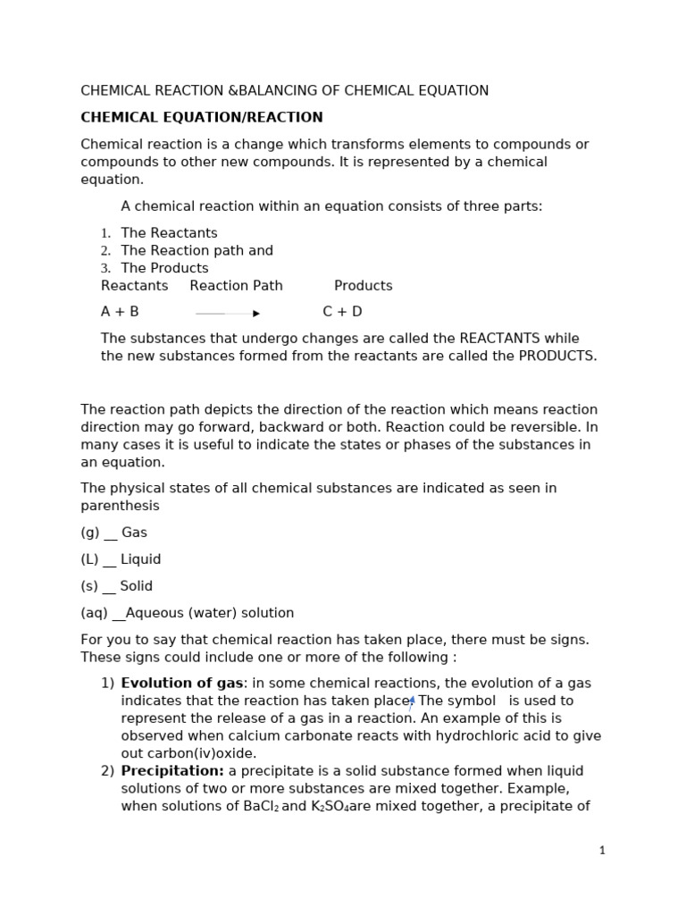 Comprehensive Chemistry | PDF | Chemical Reactions | Atoms