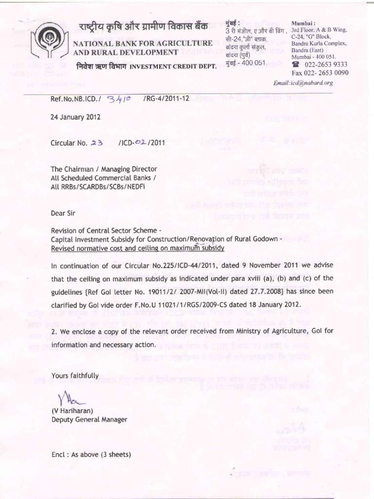 RG-Ceiling On Subsidy | PDF | Economies | Business