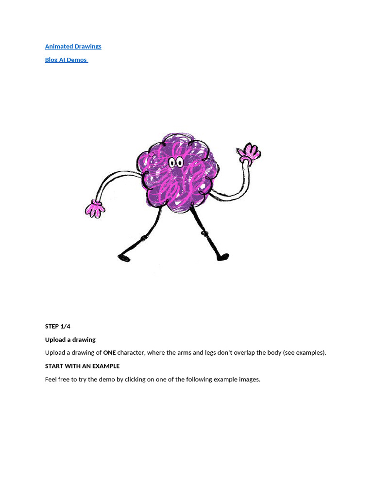 Animated Drawings | PDF