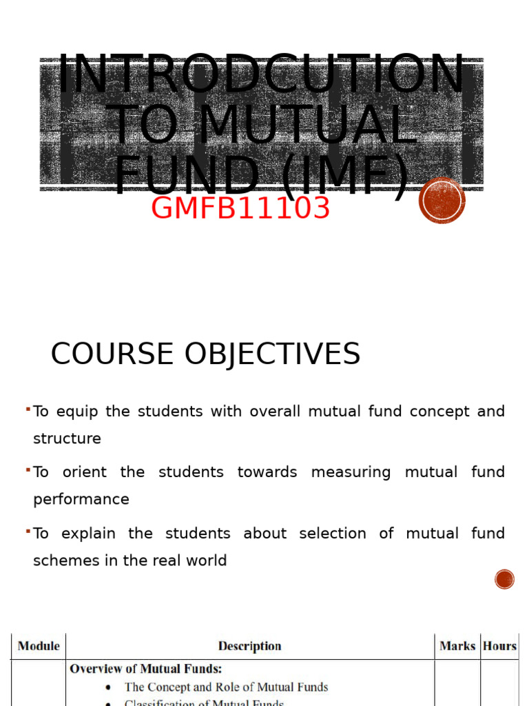 Introduction of IMF - 2025 | PDF