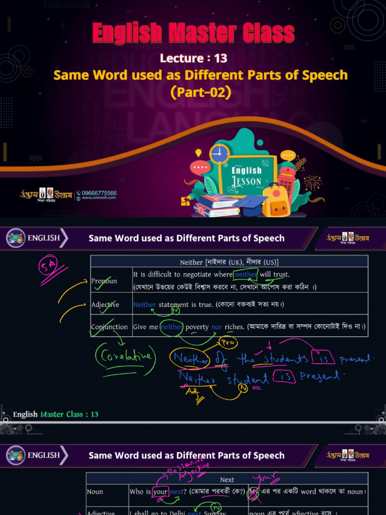 Parts of Speech-2 | PDF