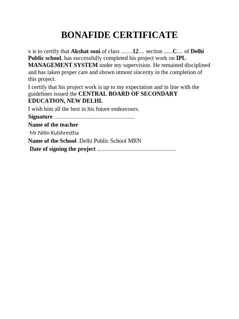 Ip Certificate | PDF