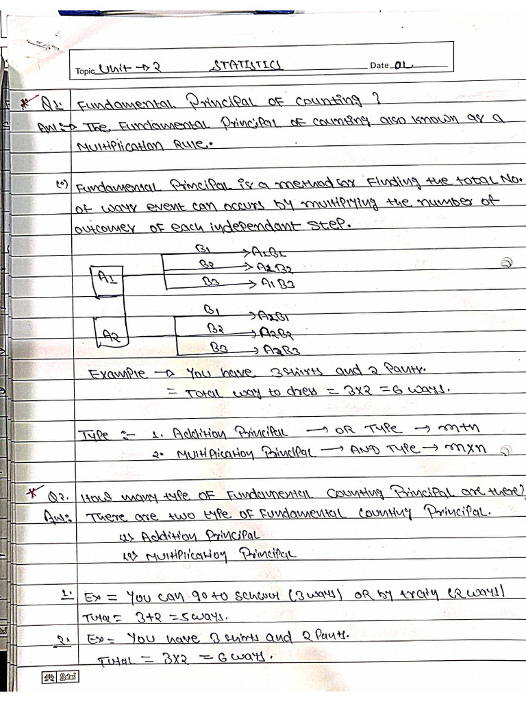 Statistics Unit-2 | PDF