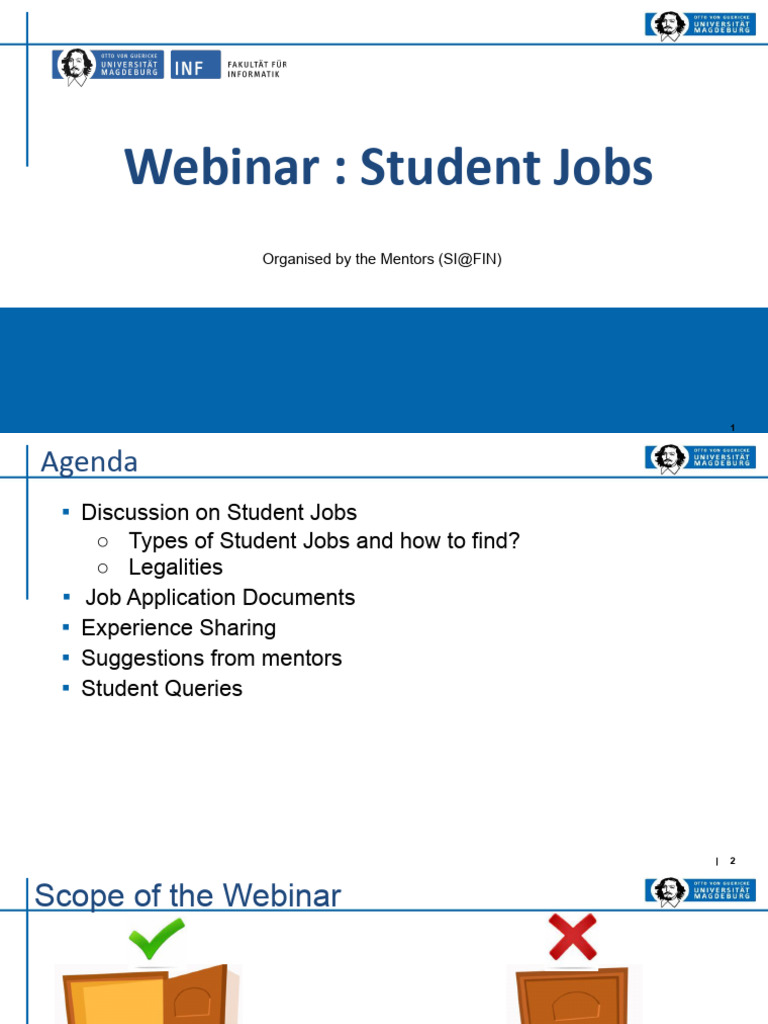 Student Jobs | PDF | Résumé