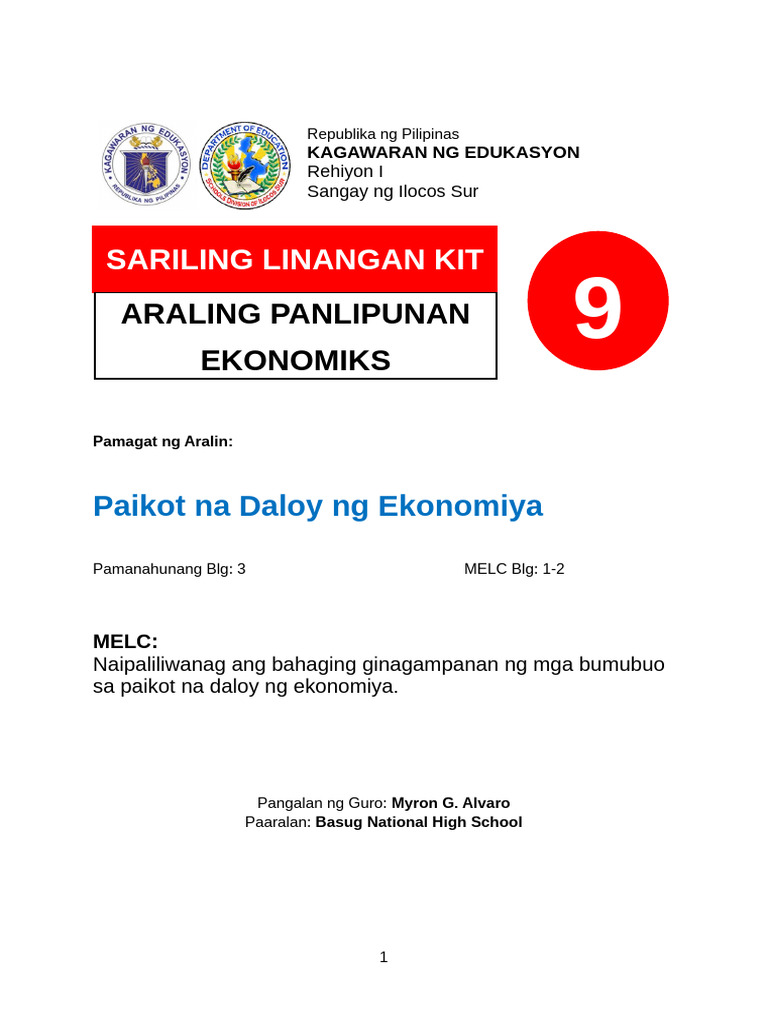 AP9-SLK-Q3-Wk-1-2-1 | PDF