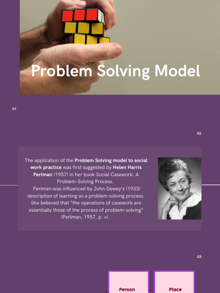 Problem Solving Model in Social Work | PDF | Psychology | Psychological ...