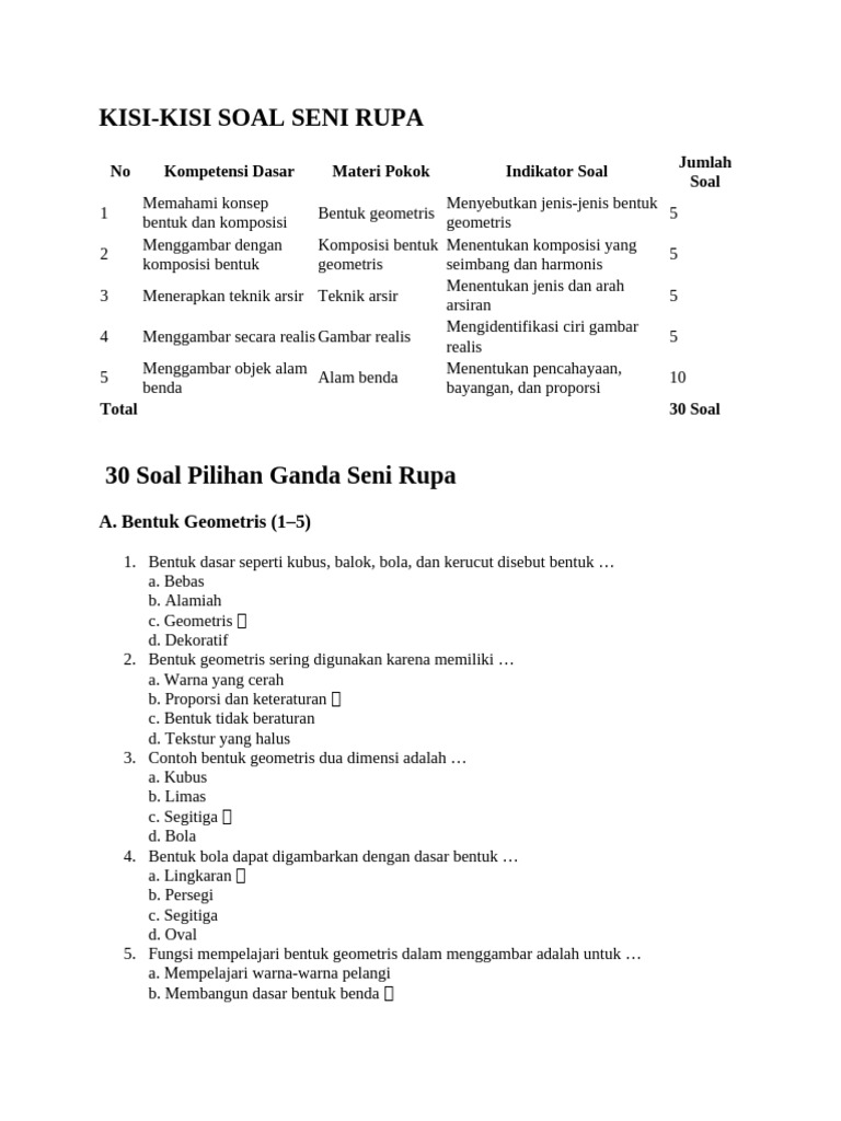 Soal SBD 7 | PDF