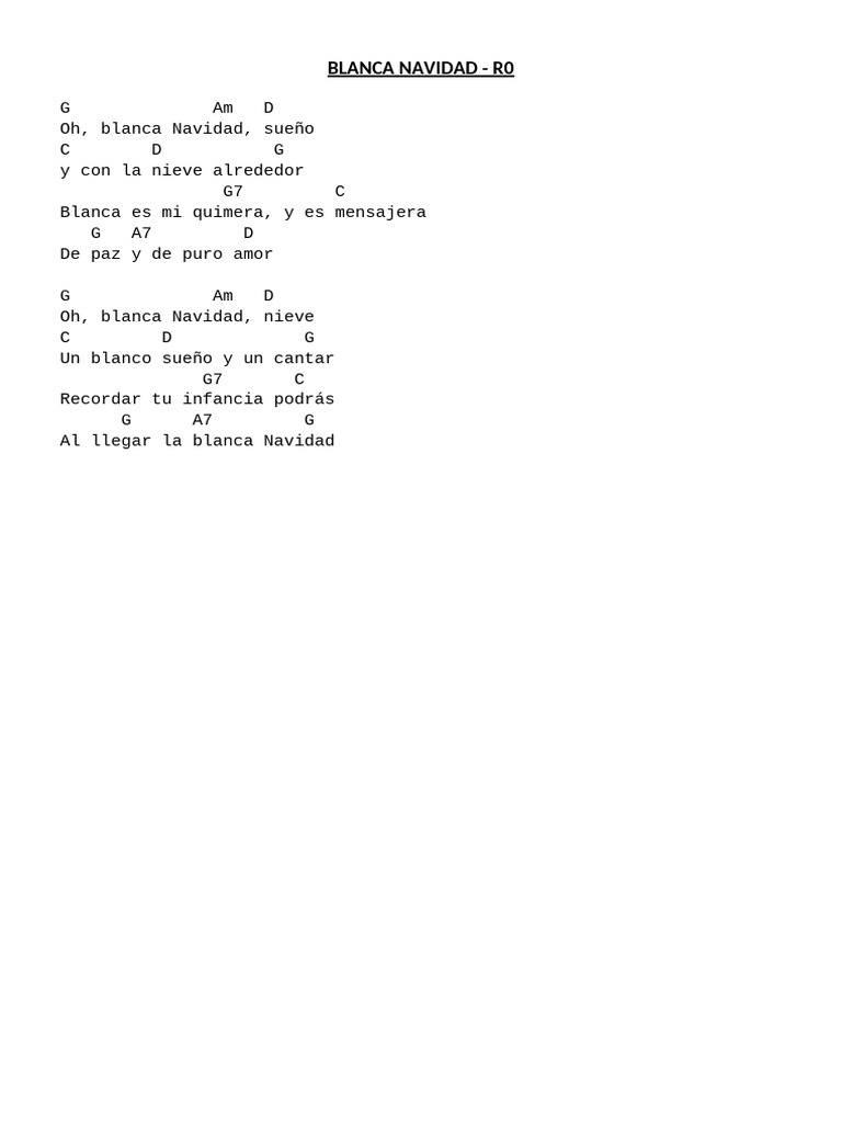 Blanca Navidad - XNAVI XNN | PDF
