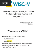 WISC-V Administration and Scoring Guide | PDF | Wechsler Adult ...