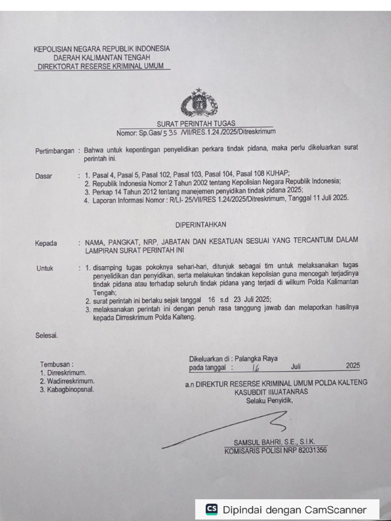 SP - Gas CPO | PDF