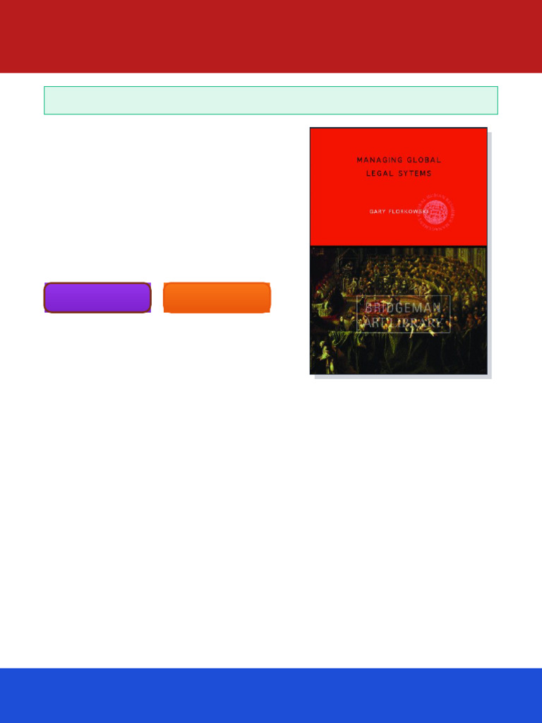 Managing Global Legal Systems Routledge Global Human Resource ...